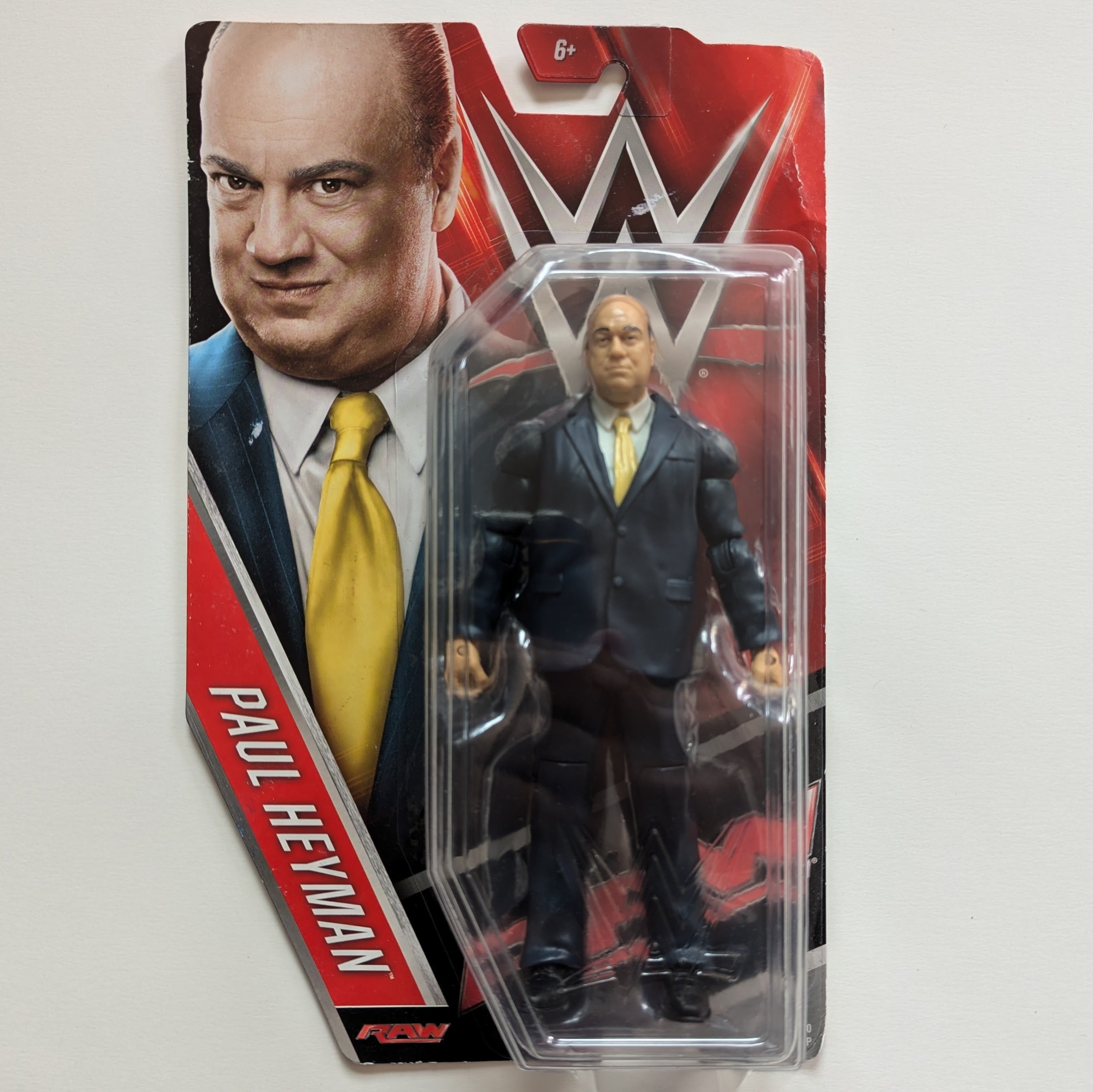 2016 WWE Mattel Basic Series 63 Paul Heyman – Wrestling Figure Database