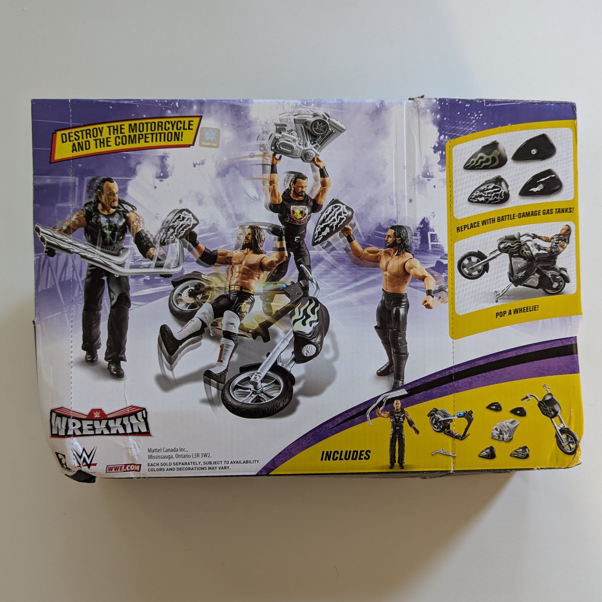 2020 WWE Mattel Wrekkin' Slamcycle [With Undertaker] – Wrestling Figure ...
