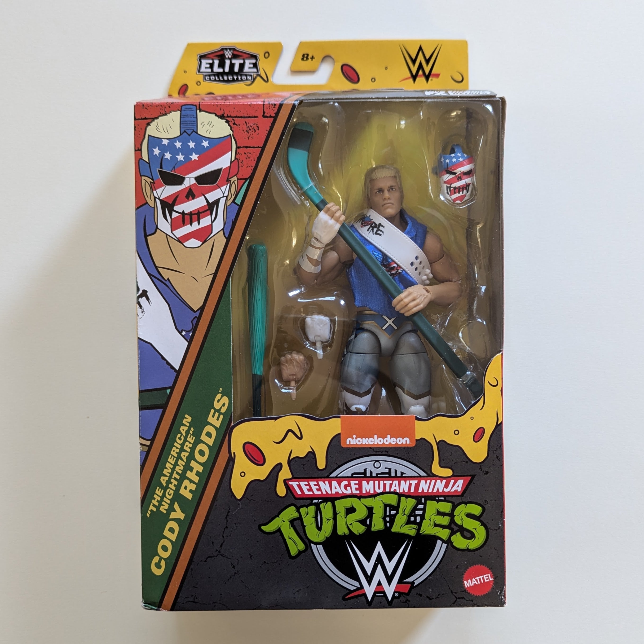2024 WWE x TMNT Mattel Elite Collection Series 2 "The American Nightma ...