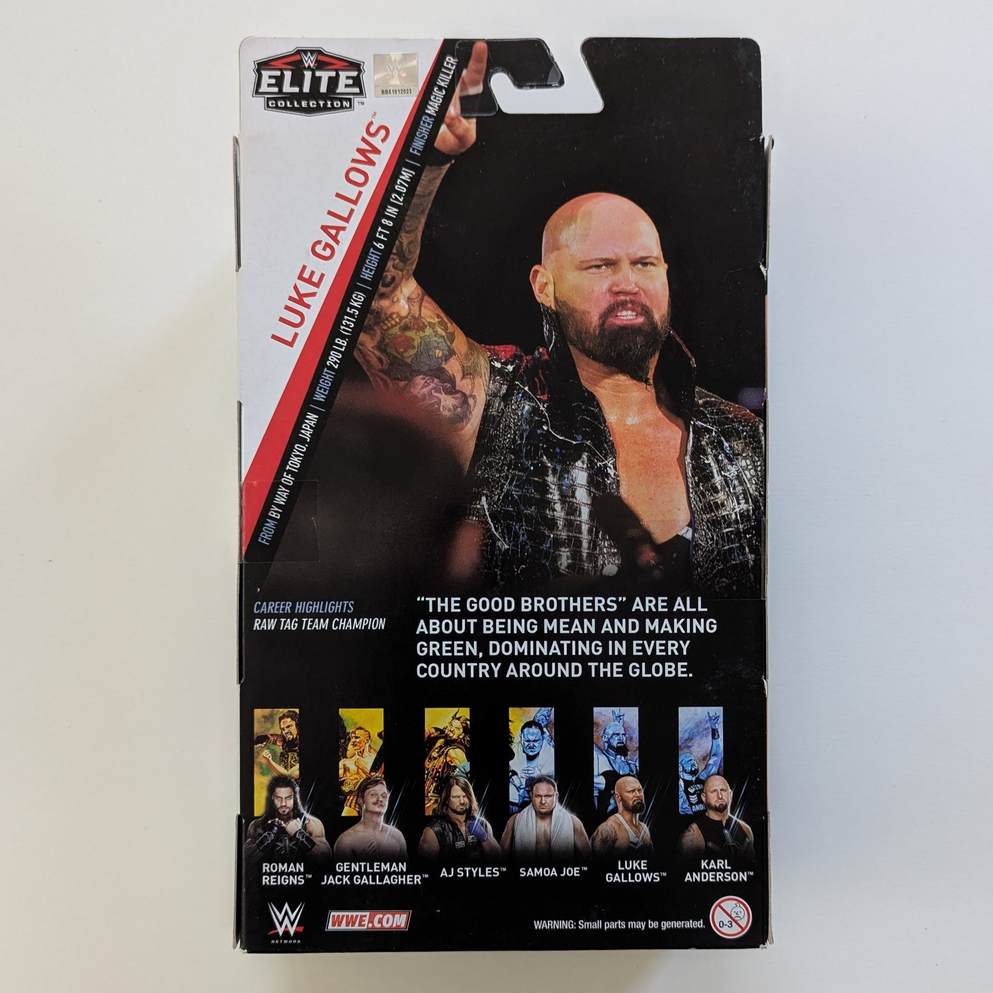 2018 WWE Mattel Elite Collection Series 56 Luke Gallows – Wrestling ...
