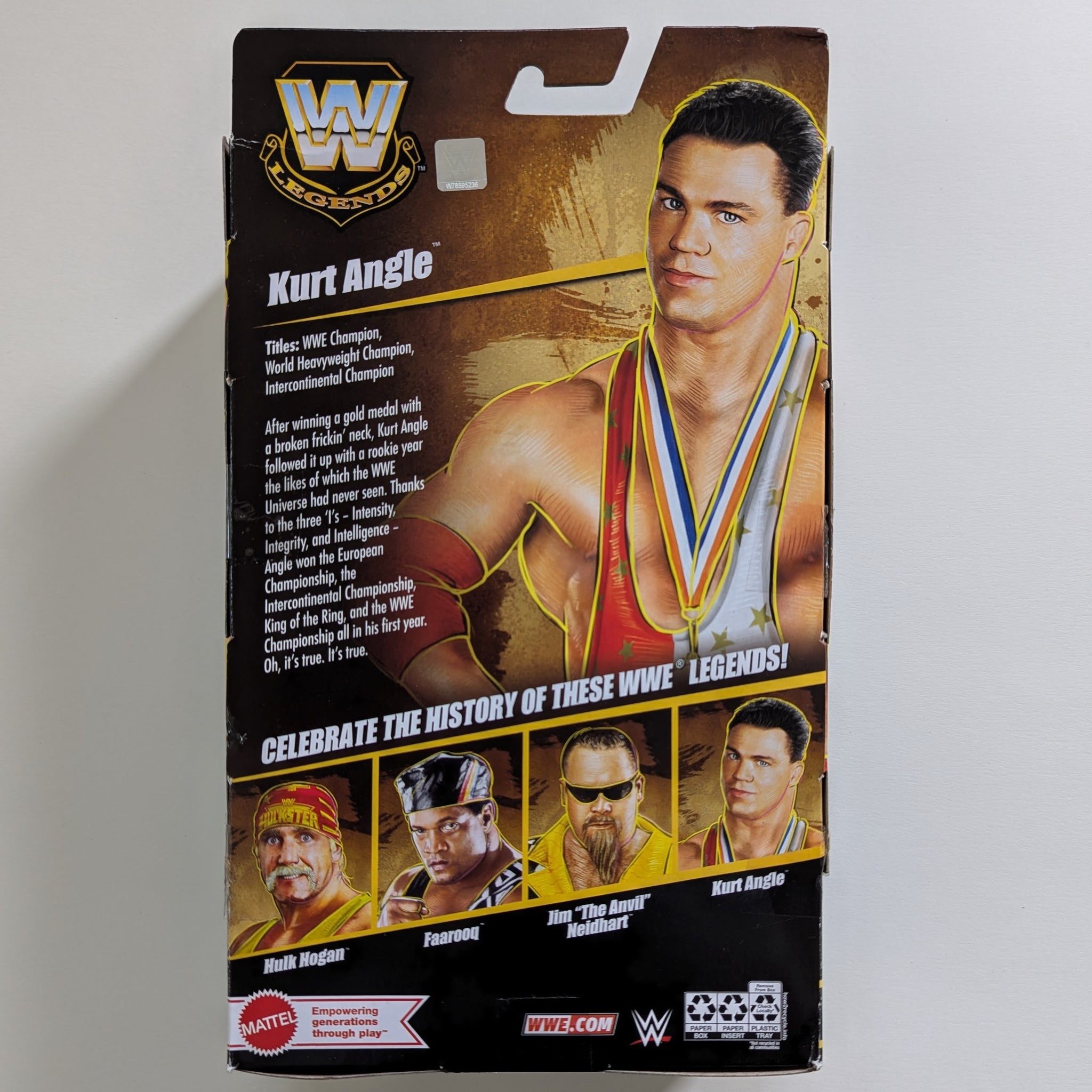 2024 WWE Mattel Elite Collection Legends Series 24 Kurt Angle ...