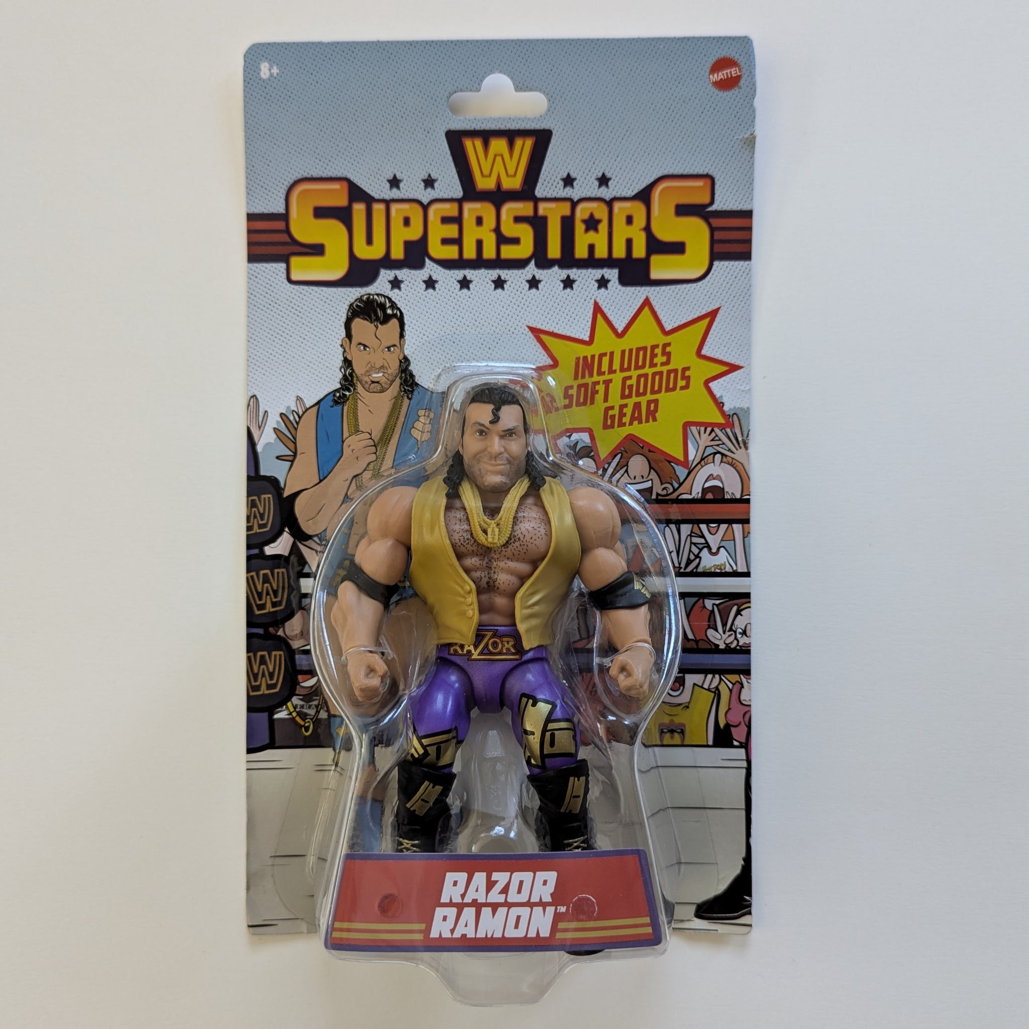 2024 WWE Mattel Superstars Series 11 Razor Ramon [Exclusive, Chase ...