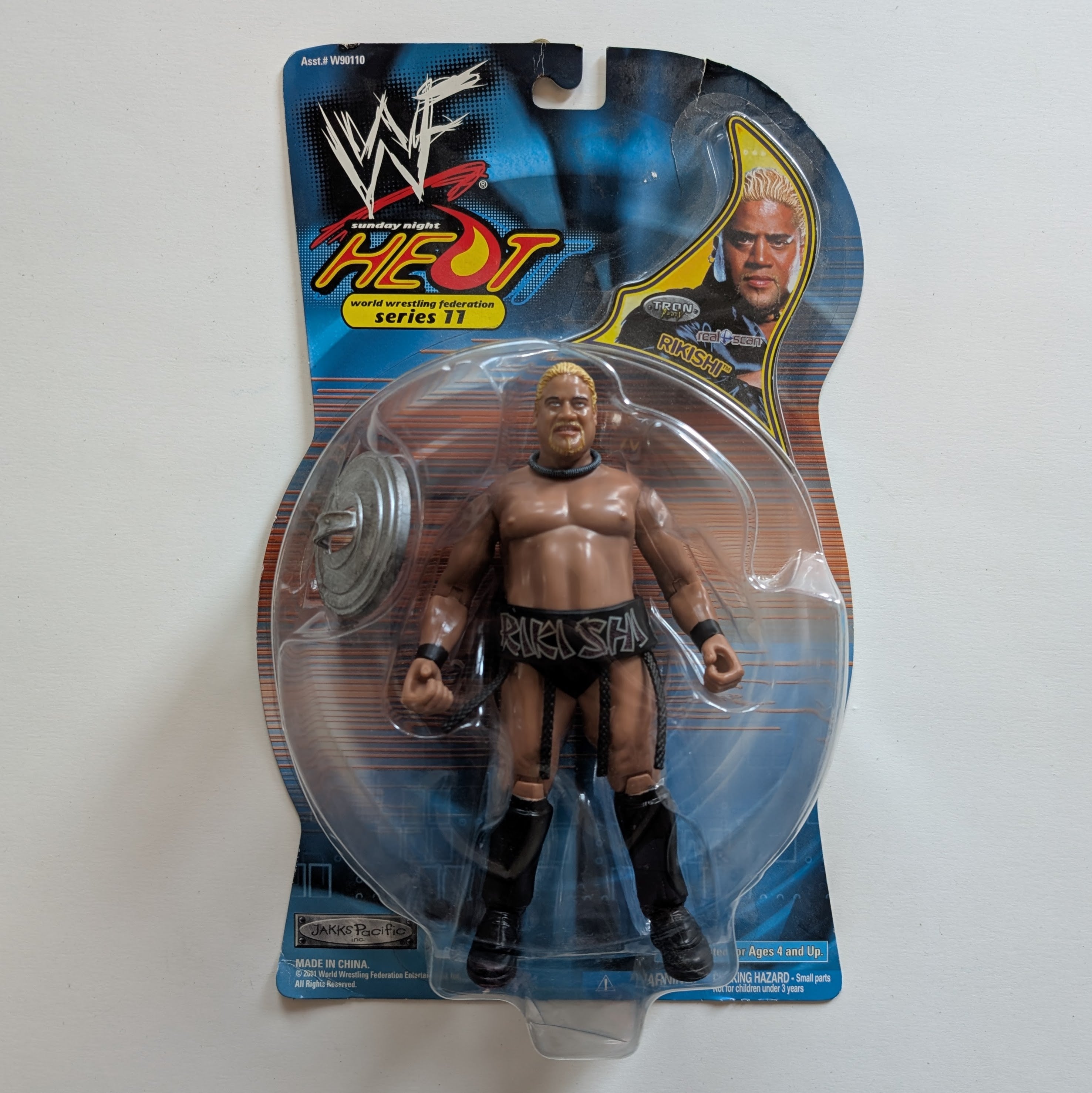 2000 WWF Jakks Pacific Titantron Live Series 11 Rikishi – Wrestling ...