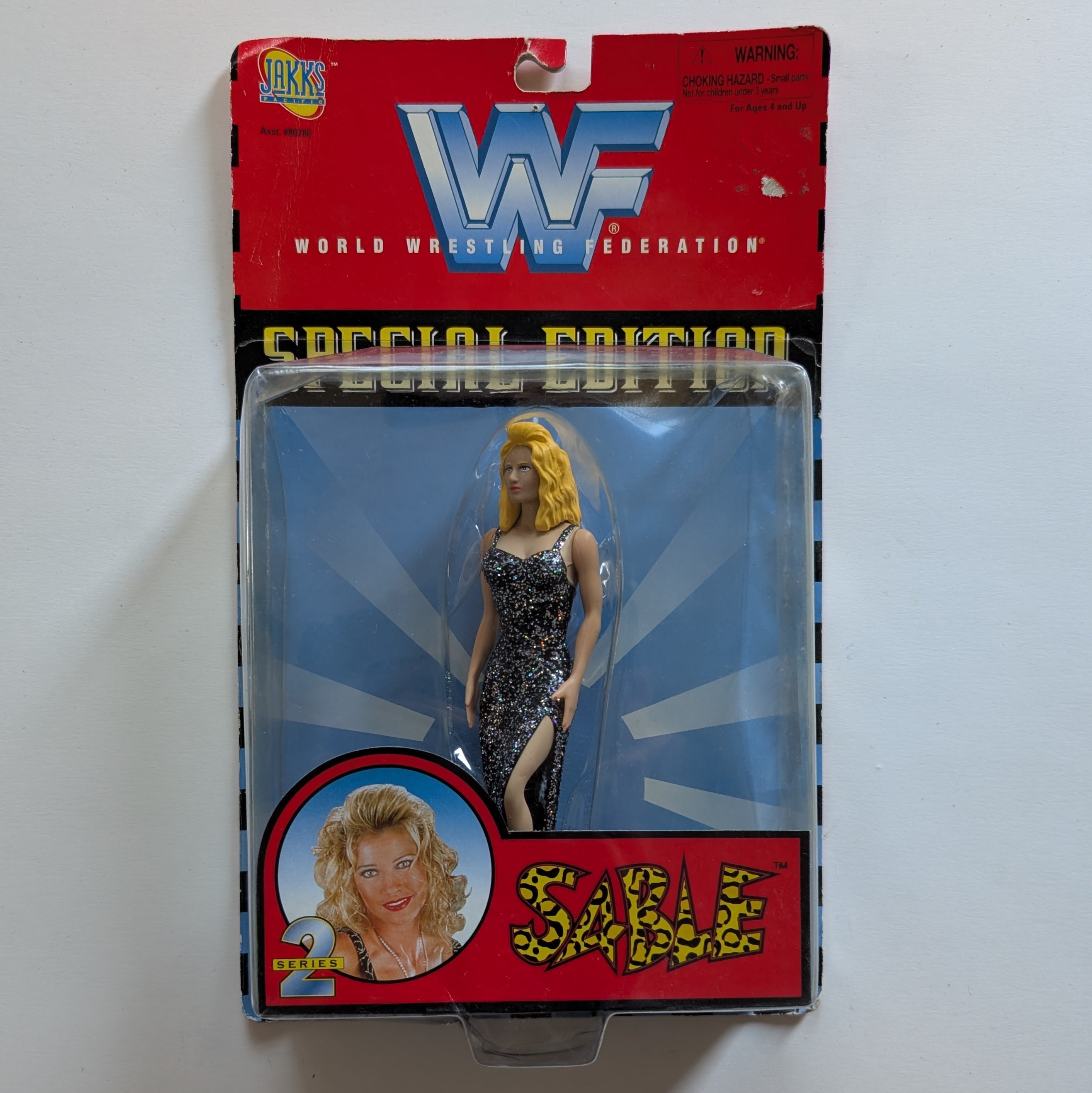 1998 WWF Jakks Pacific Special Edition Series 2 Sable [Exclusive ...