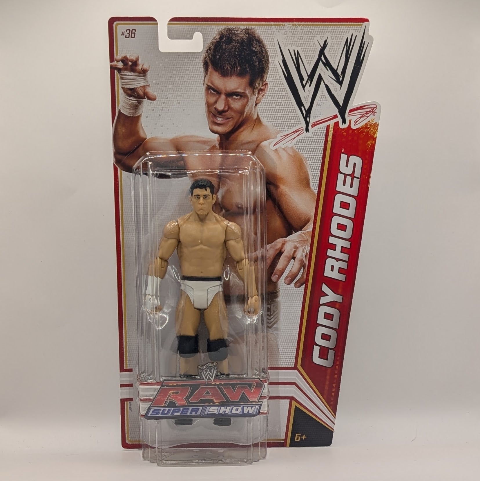2012 WWE Mattel Basic Series 18 #36 Cody Rhodes [RAW Supershow ...