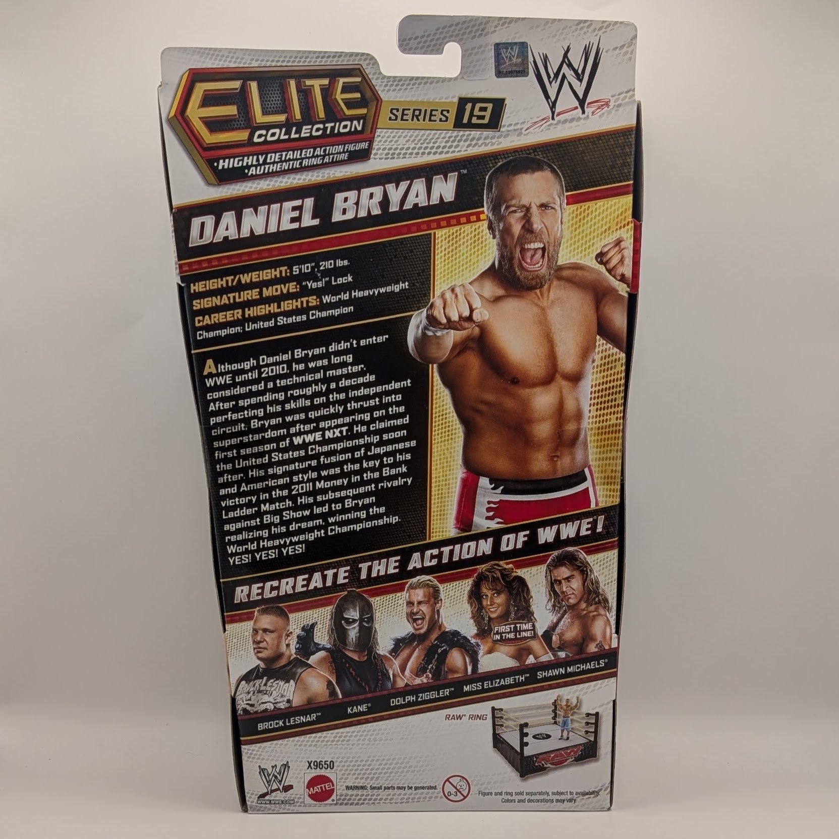 2013 WWE Mattel Elite Collection Series 19 Daniel Bryan – Wrestling ...