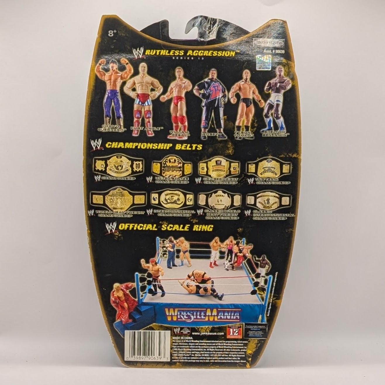 2004 WWE Jakks Pacific Ruthless Aggression Series 13 Tyson Tomko ...
