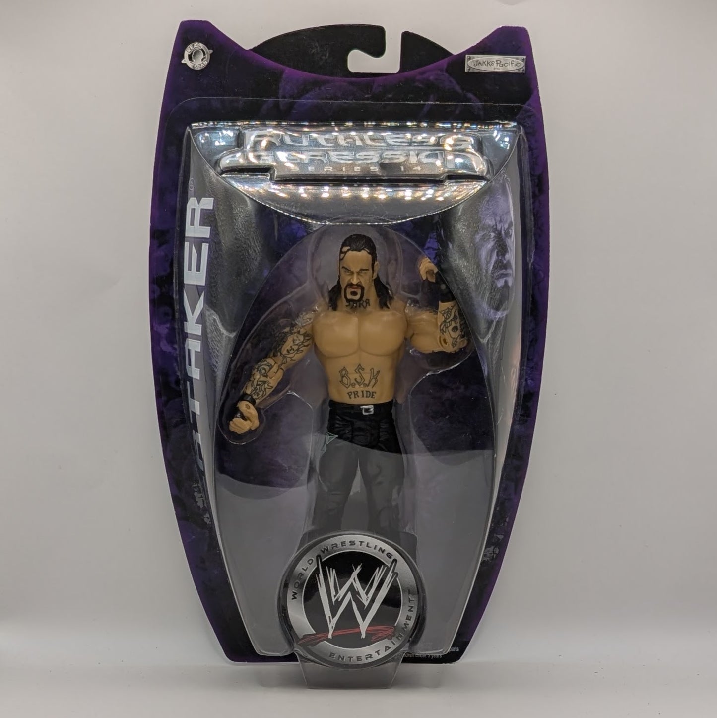 2005 WWE Jakks Pacific Ruthless Aggression Series 14 Undertaker ...
