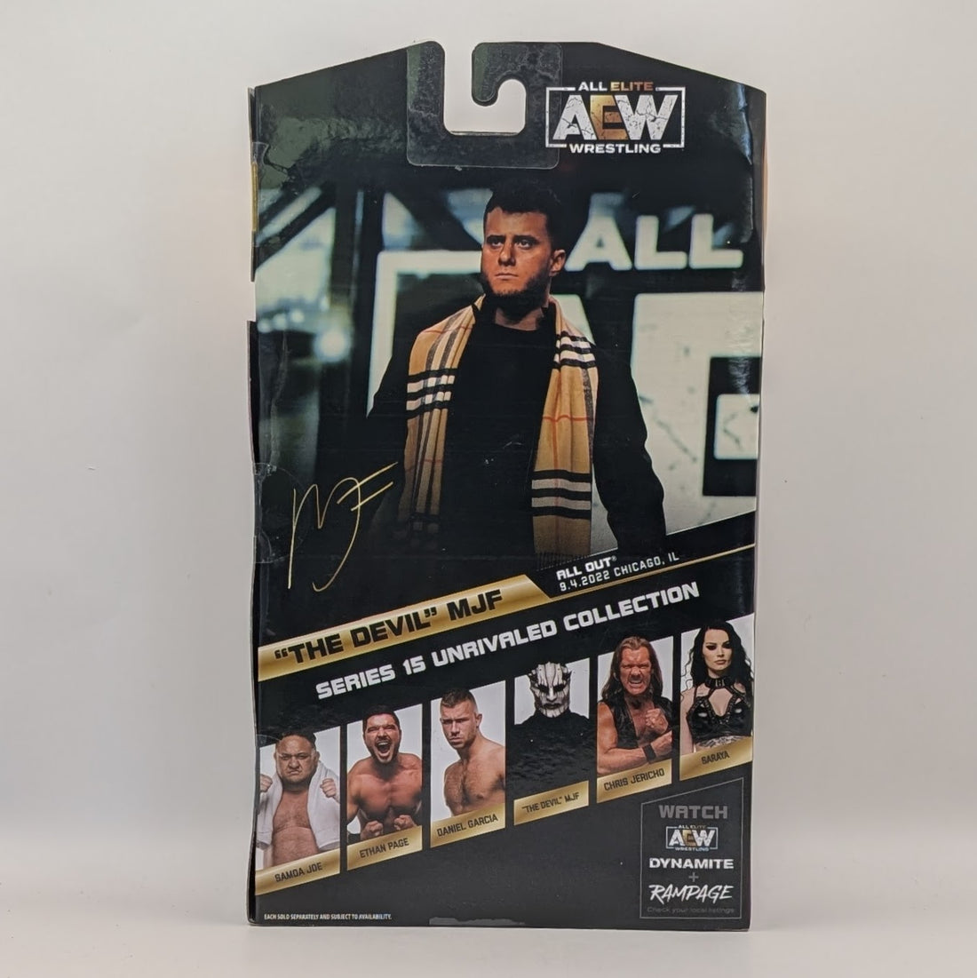 2024 AEW Jazwares Unrivaled Collection Series 15 #150 "The Devil" MJF ...