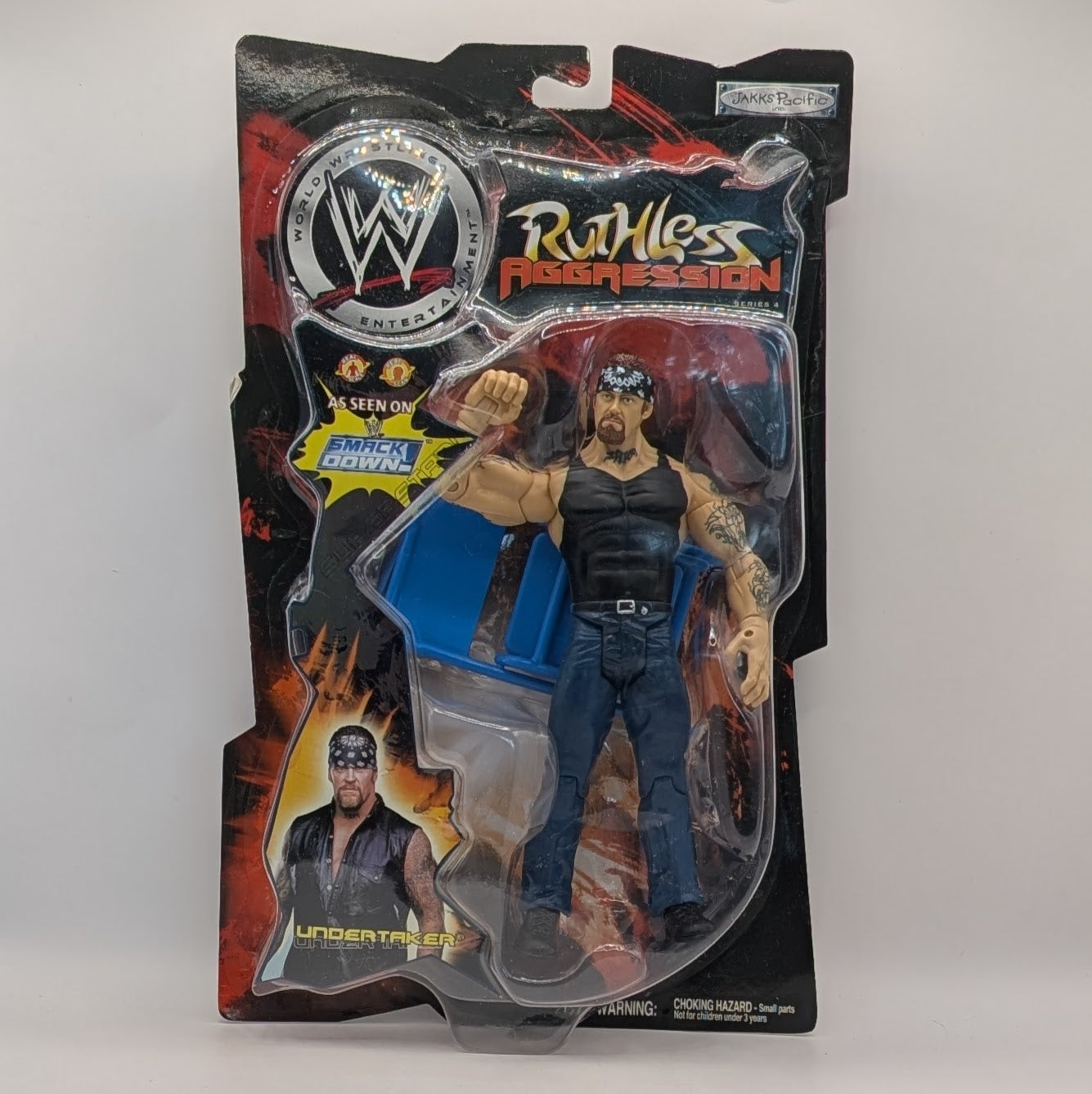 2003 WWE Jakks Pacific Ruthless Aggression Series 4 Undertaker ...