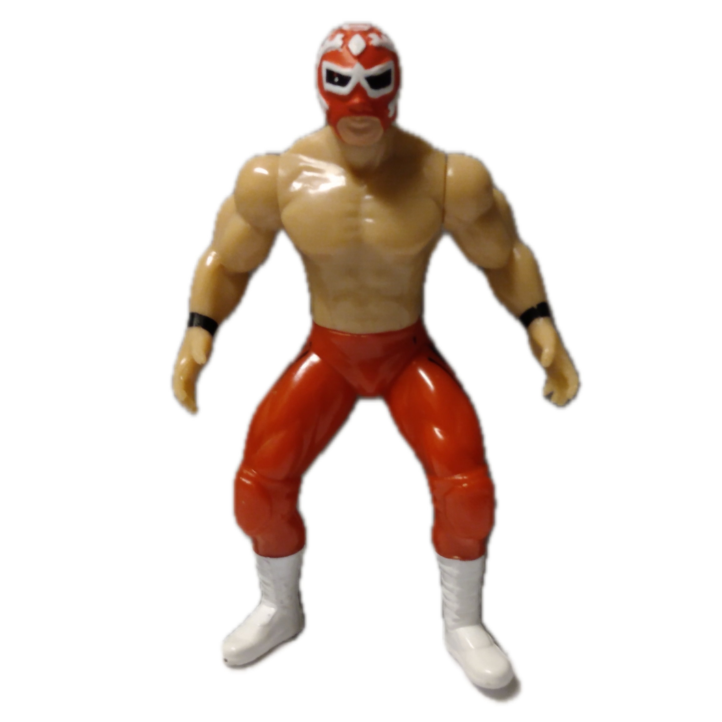 7" Articulated Bootleg/Knockoff Sangre Azteca Mexican Arena Figure ...