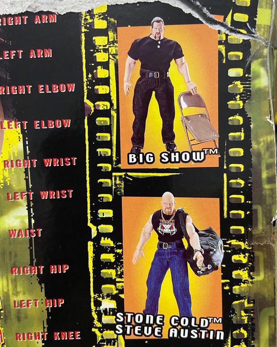 Unreleased WWF Jakks Pacific 12" Federation Fighters Series 2 Stone Co ...