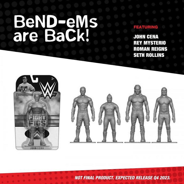 WWE TCG Toys Bend-Ems Roman Reigns – Wrestling Figure Database