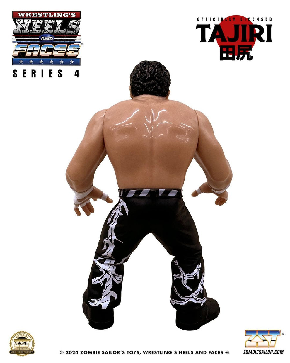 2024 Zombie Sailor's Toys Wrestling's Heels & Faces Series 4 Tajiri – Wrestling Figure Database