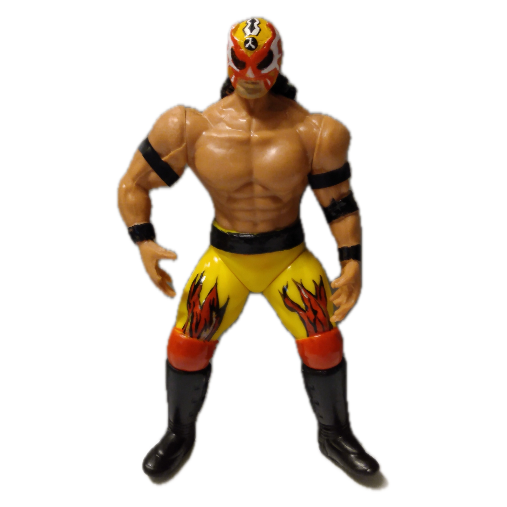 7" Articulated Bootleg/Knockoff Ultimo Guerrero Mexican Arena Figure ...