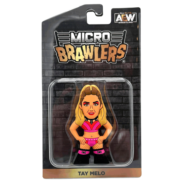 2023 AEW Pro Wrestling Tees Micro Brawlers Limited Edition Tay Melo ...