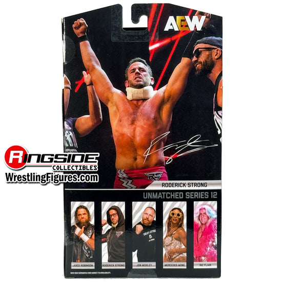 2025 AEW Jazwares Unmatched Collection Series 12 #93 Roderick Strong ...