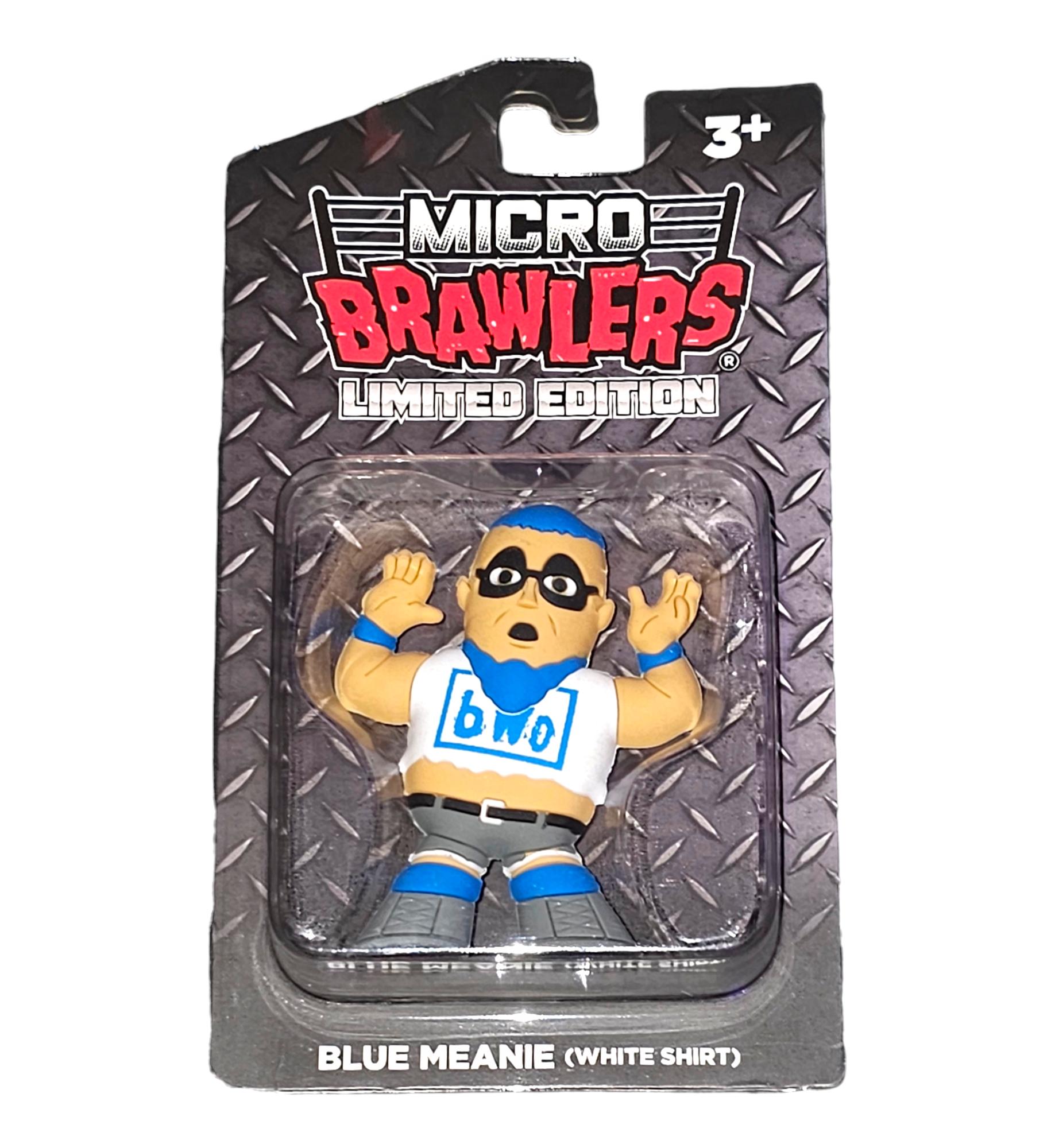 2024 Pro Wrestling Tees Limited Edition Micro Brawler Blue Meanie [Whi ...