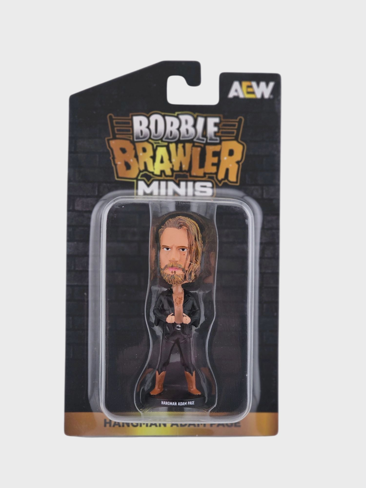 2025 AEW Pro Wrestling Tees Bobble Brawlers Minis Hangman Adam Page [E ...