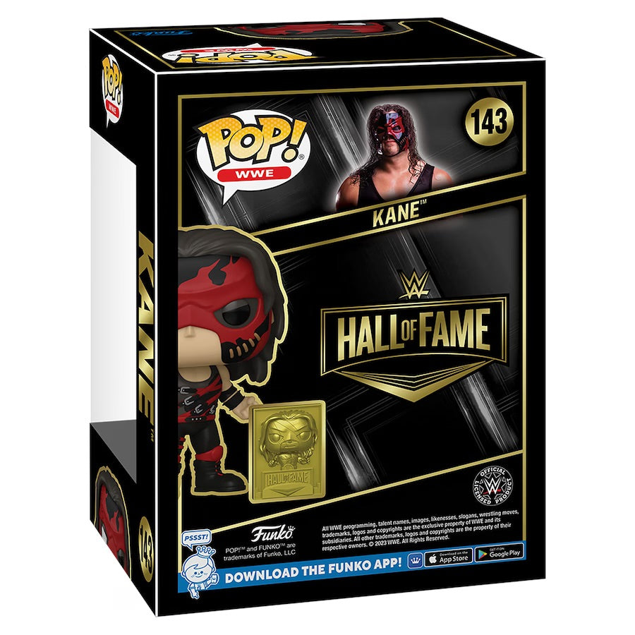 2024 WWE Funko POP! Vinyls 143 Hall of Fame Kane [Exclusive ...