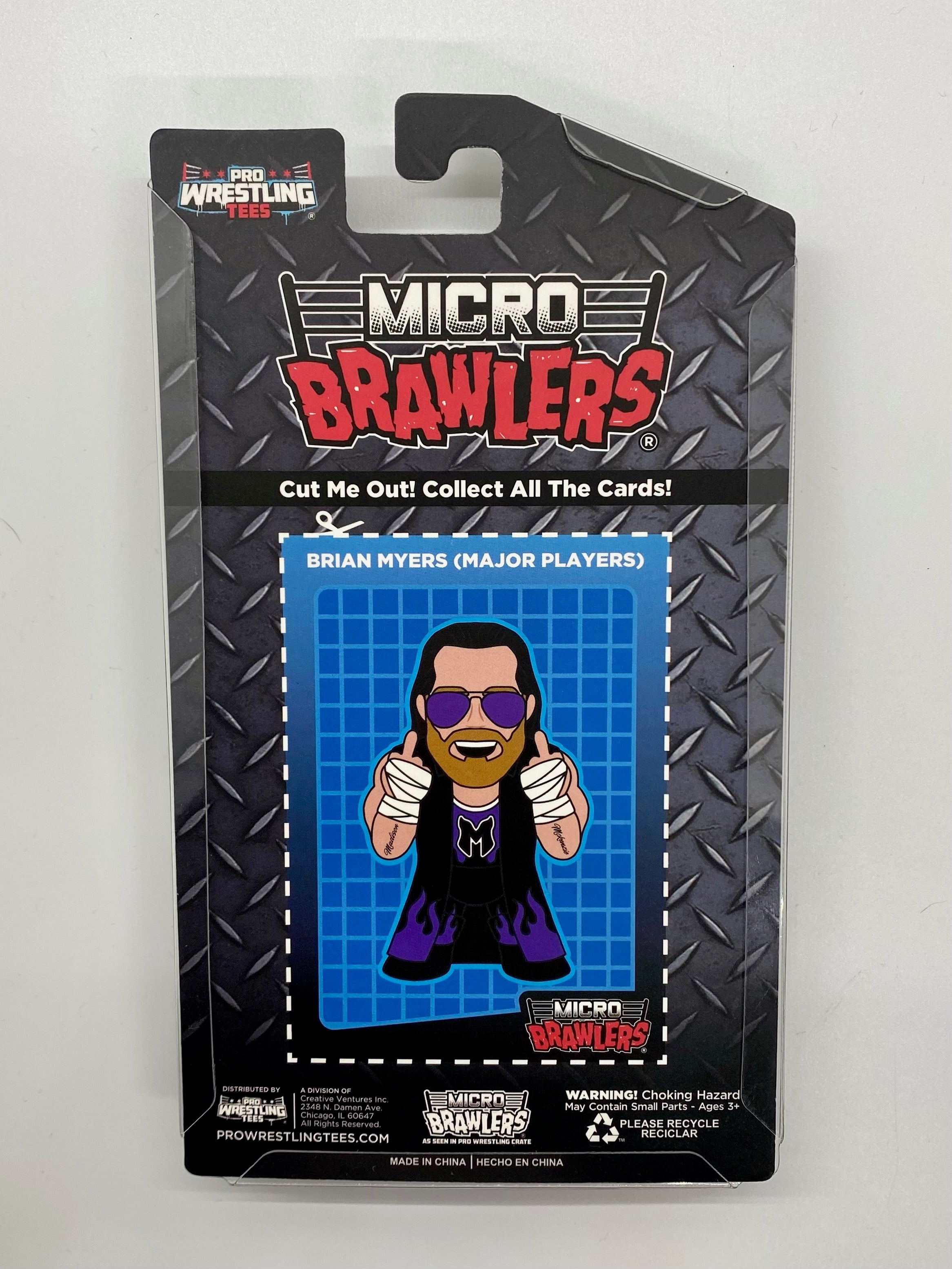 2023 MWFP Pro Wrestling Tees Micro Brawlers Tag Team Edition 2 of 2 Br ...