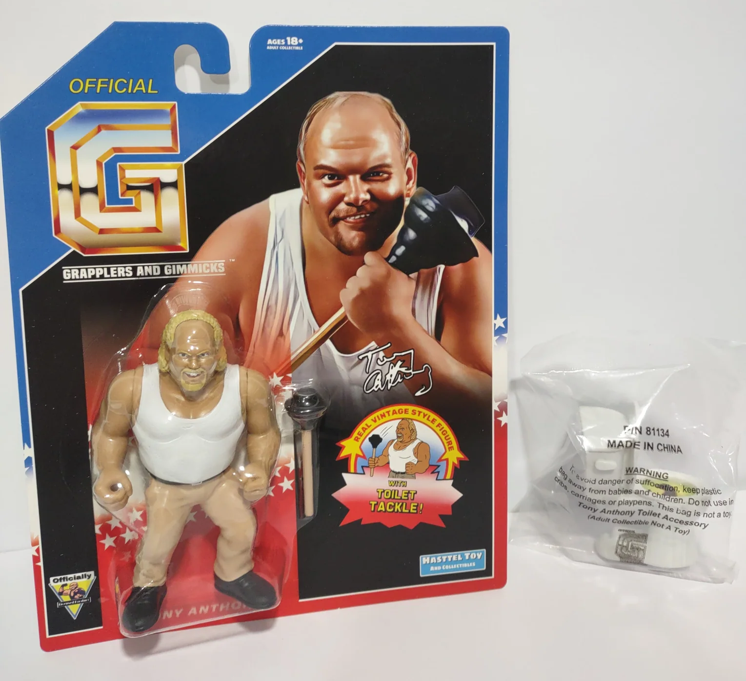 2025 Hasttel Toy Grapplers & Gimmicks Tony Anthony [TL Hopper ...