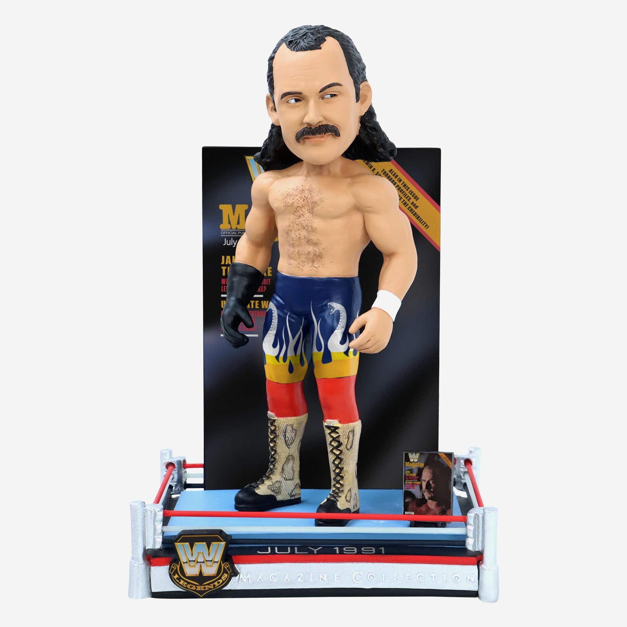 2025 WWE FOCO Magazine Collection Bobblehead Jake "The Snake" Roberts ...