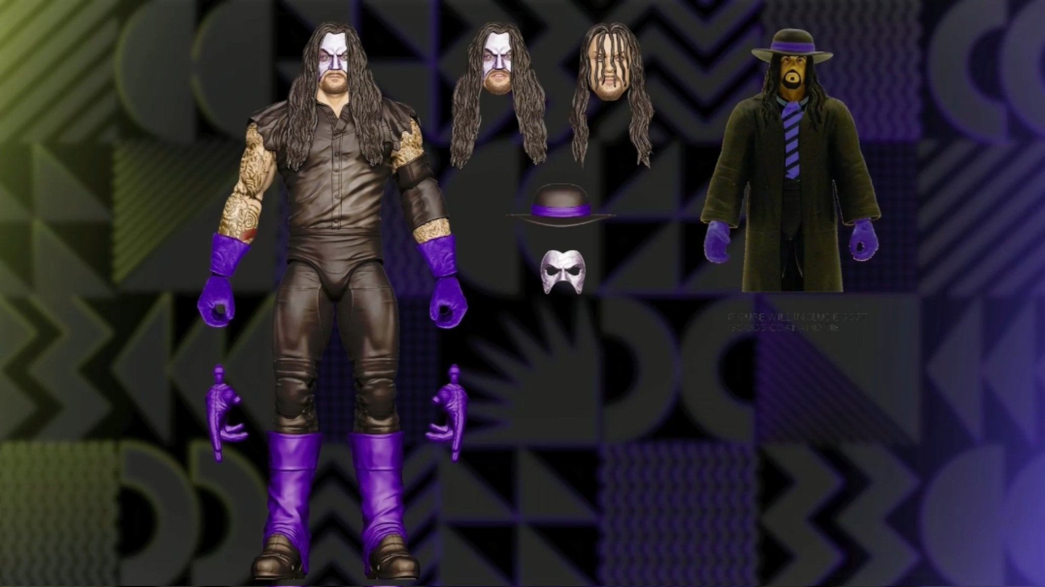 2025 WWE Mattel Ultimate Edition Legends Undertaker [Exclusive ...