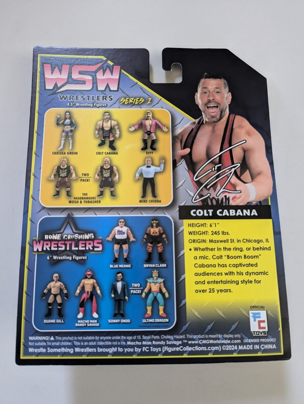 FC Toys Bone Crushing & Wrestle-Something Wrestlers – Wrestling Figure ...