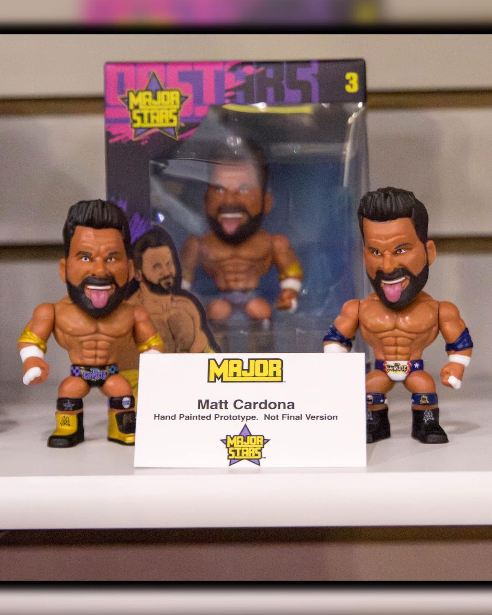 Major Wrestling Figure Podcast MajorStars Series 1 Matt Cardona [Exclu ...