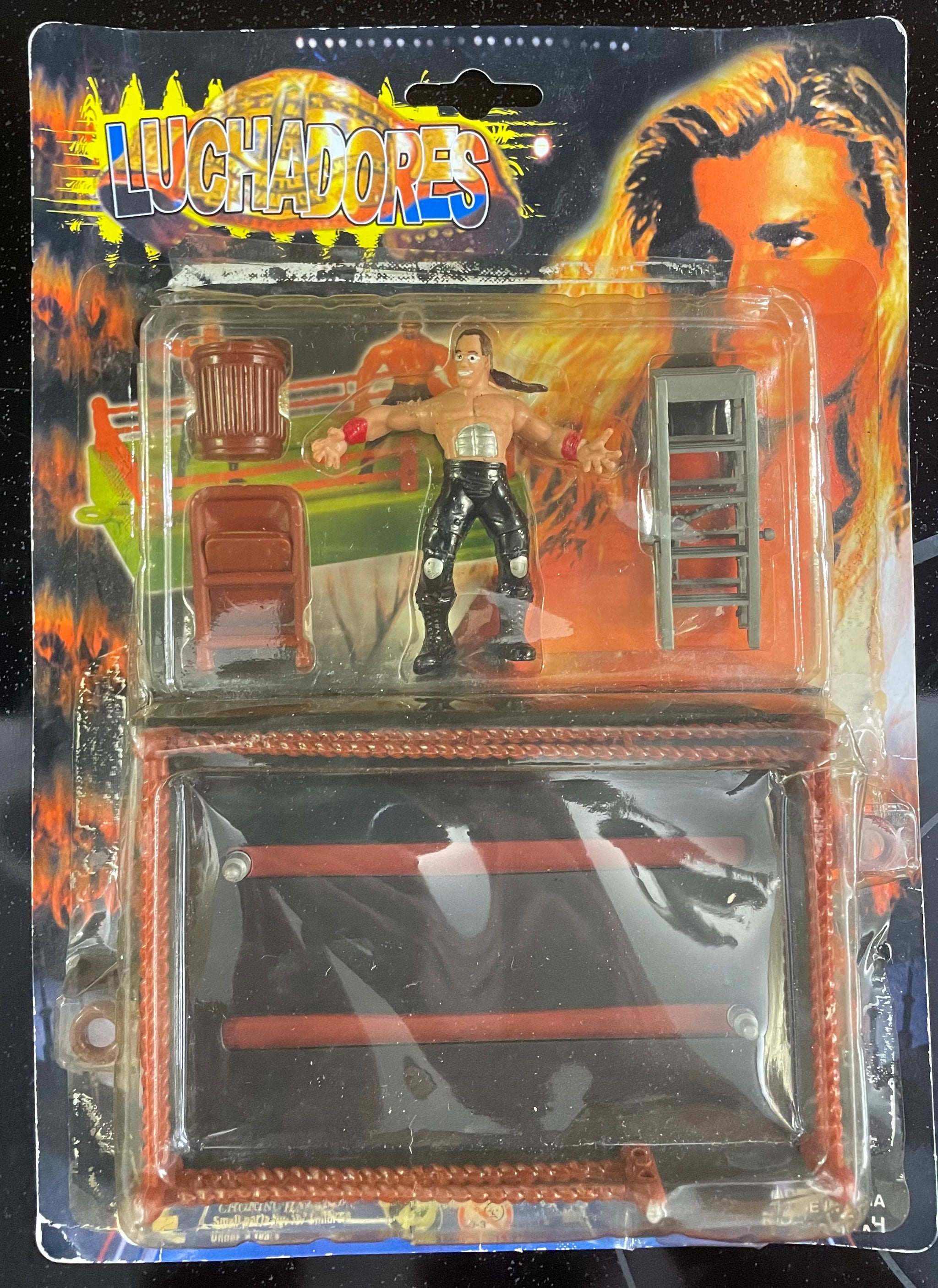 Luchadores Bootleg/Knockoff WCW Toy Biz Steel Slammers Steve McMichael ...