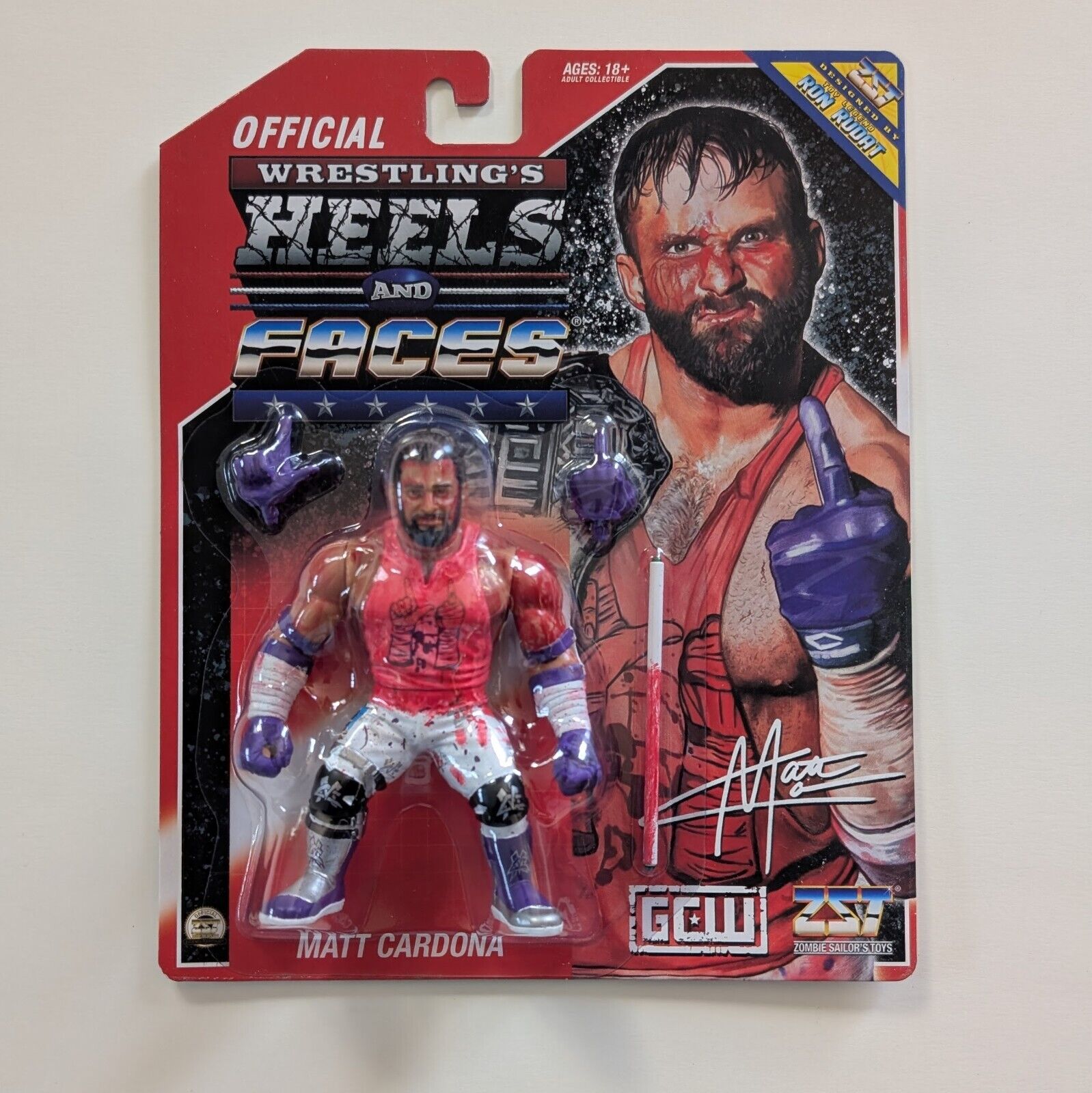 2024 GCW Zombie Sailor's Toys Wrestling's Heels & Faces Limited Editio ...
