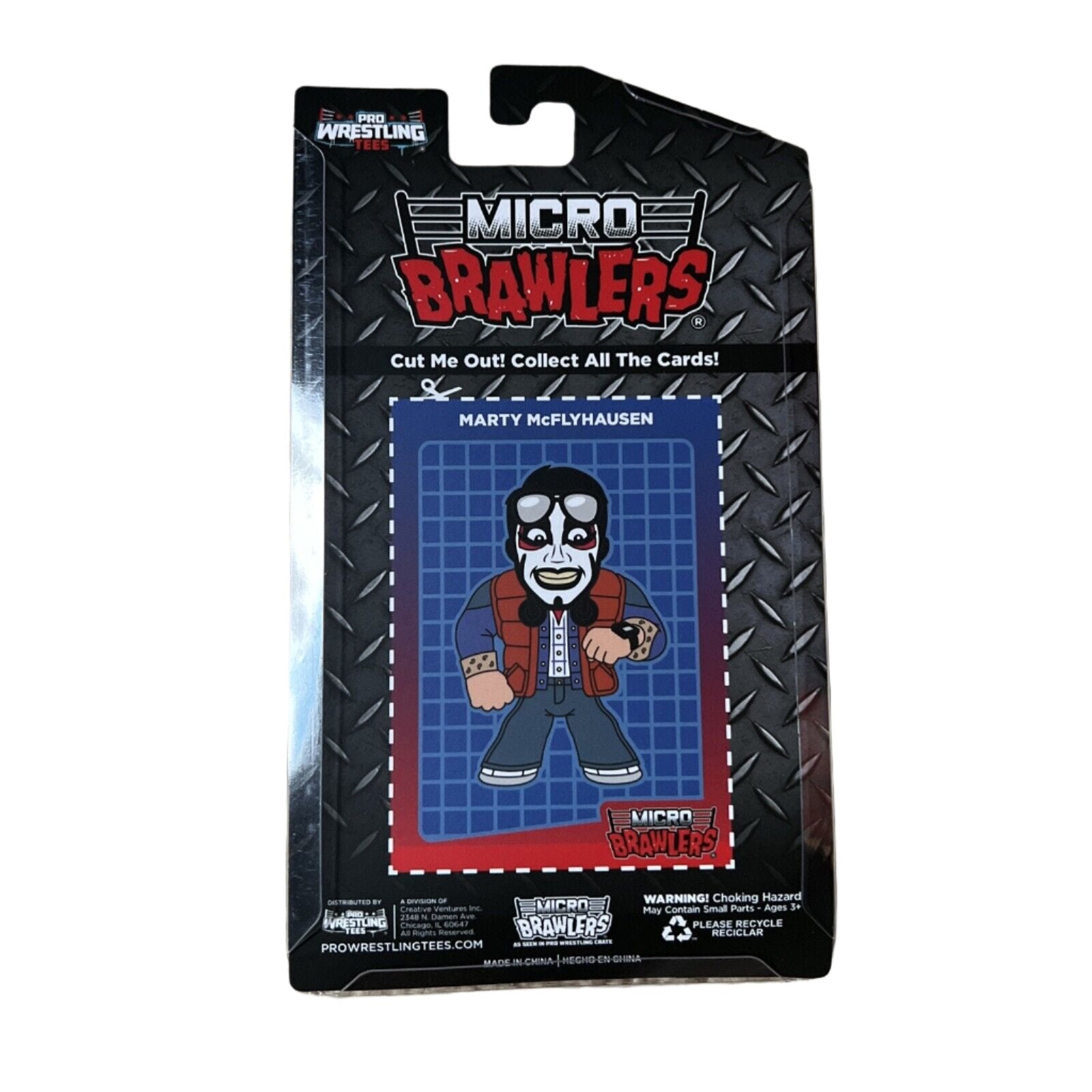 2024 Pro Wrestling Tees Crate Exclusive Marty McFlyhausen Micro Brawle ...