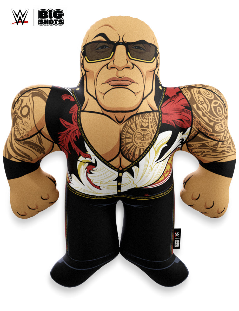 2024 WWE Big Shots The Rock [Final Boss Edition] – Wrestling Figure ...
