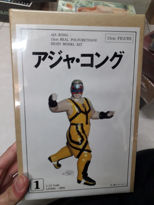 Axis 1:12 Scale Resin Model Kit Aja Kong – Wrestling Figure Database