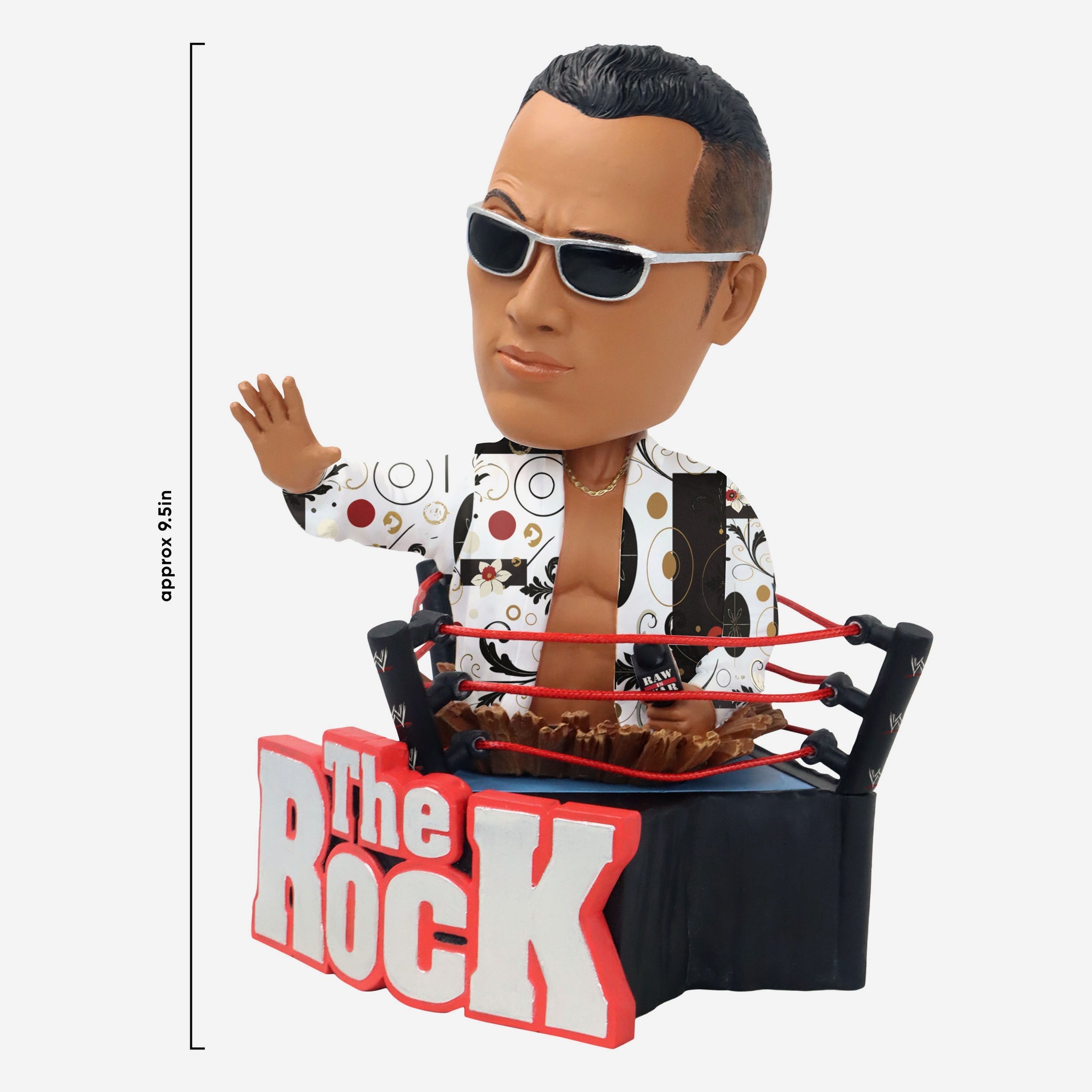 Unreleased WWE FOCO Bust Bighead Bobblehead The Rock – Wrestling Figure ...