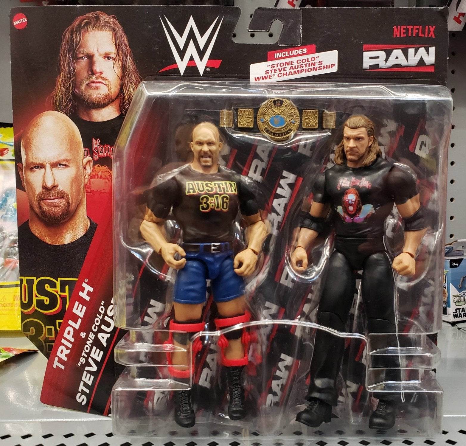 2024 WWE Mattel Main Event Raw on Netflix 2-Pack: Triple H & "Stone Co – Wrestling Figure Database