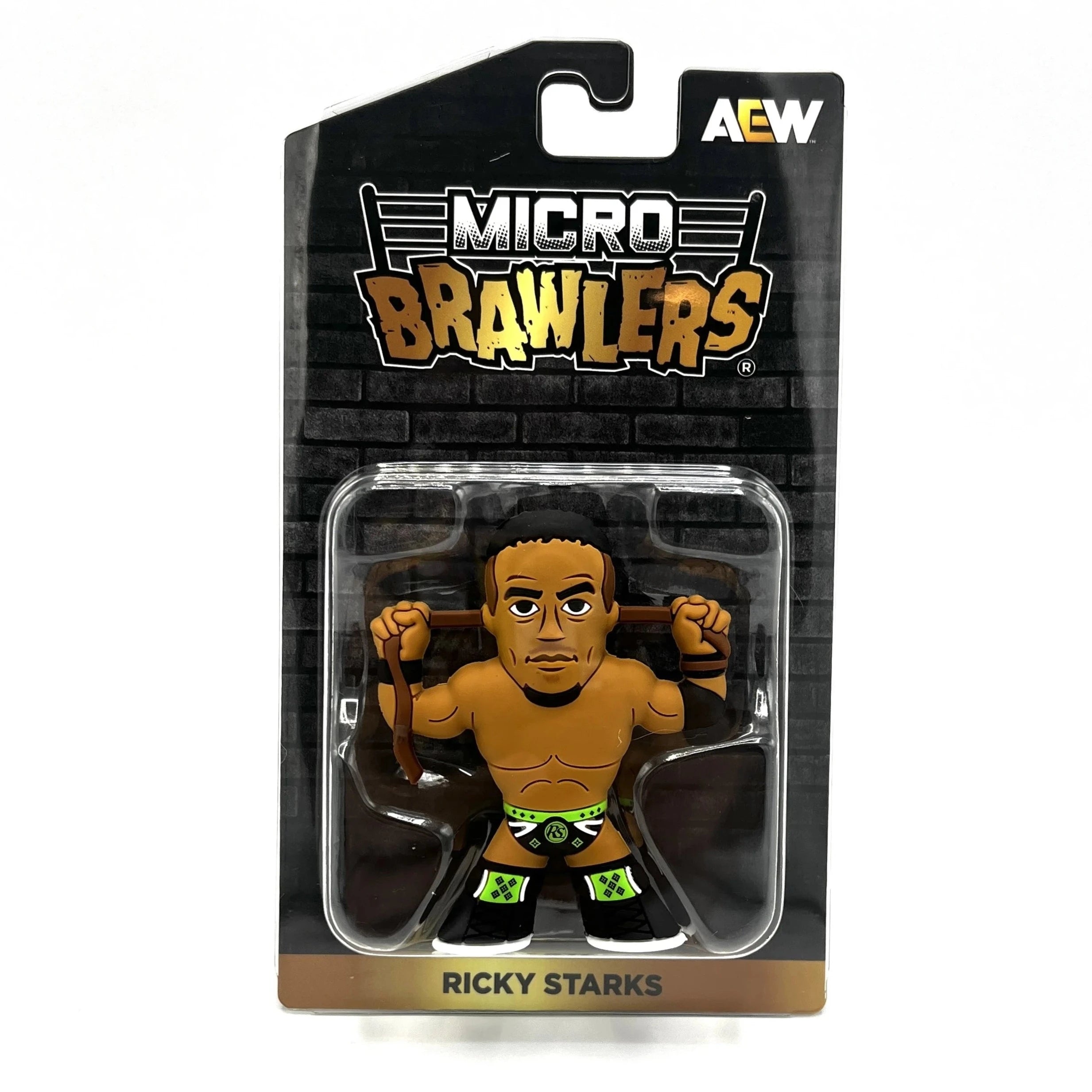 2024 AEW Pro Wrestling Tees Crate Exclusive Ricky Starks Micro Brawler ...