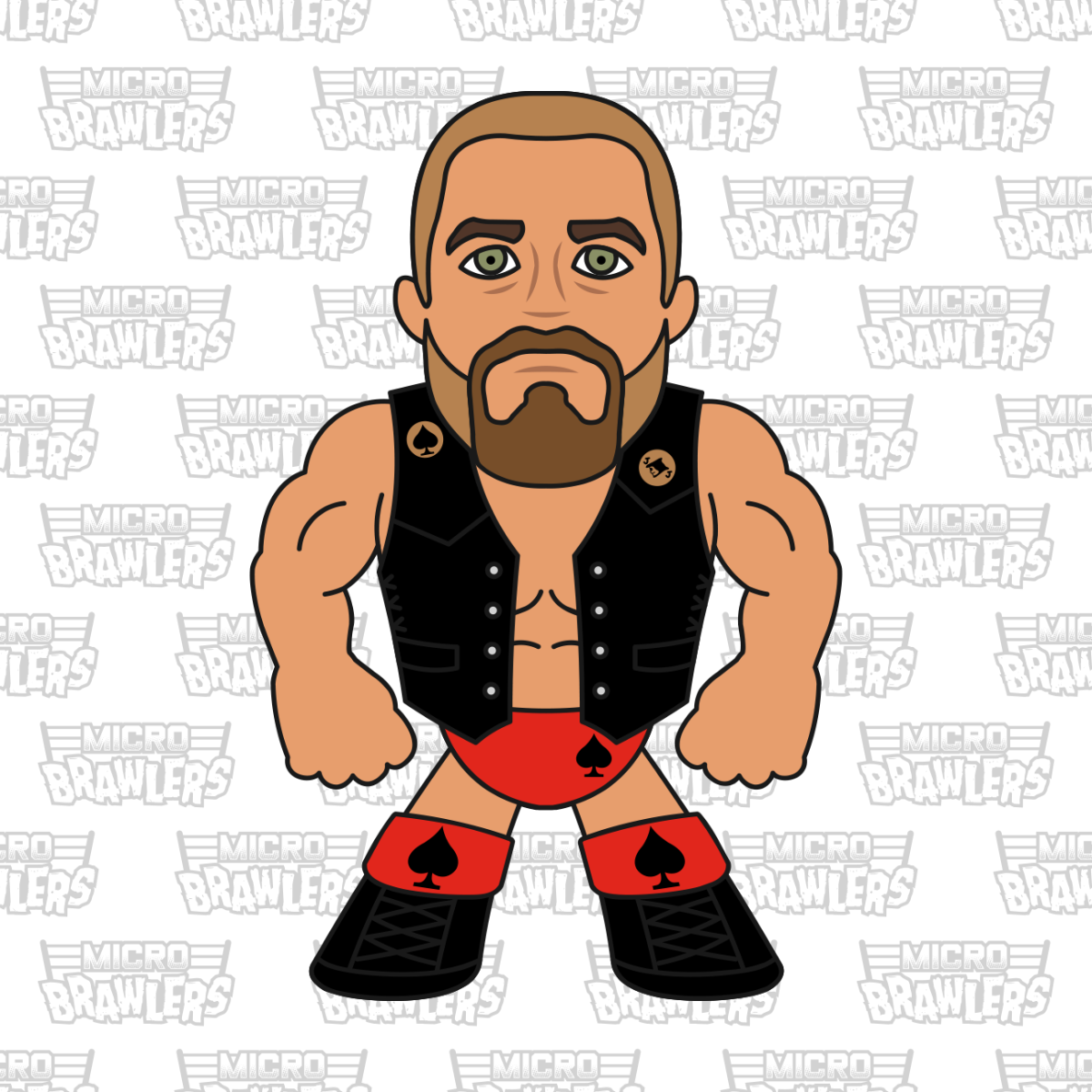 2023 Pro Wrestling Tees Limited Edition Micro Brawler Jack Spade ...