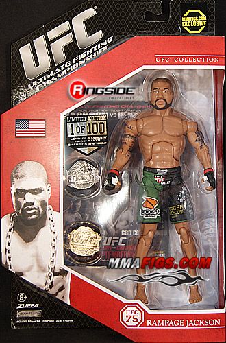 2011 Jakks Pacific UFC 75 Rampage Jackson [Exclusive] – Wrestling ...
