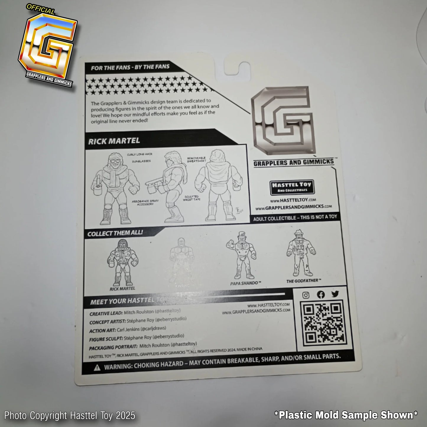 2025 Hasttel Toy Grapplers & Gimmicks Limited Edition Rick "The Model ...