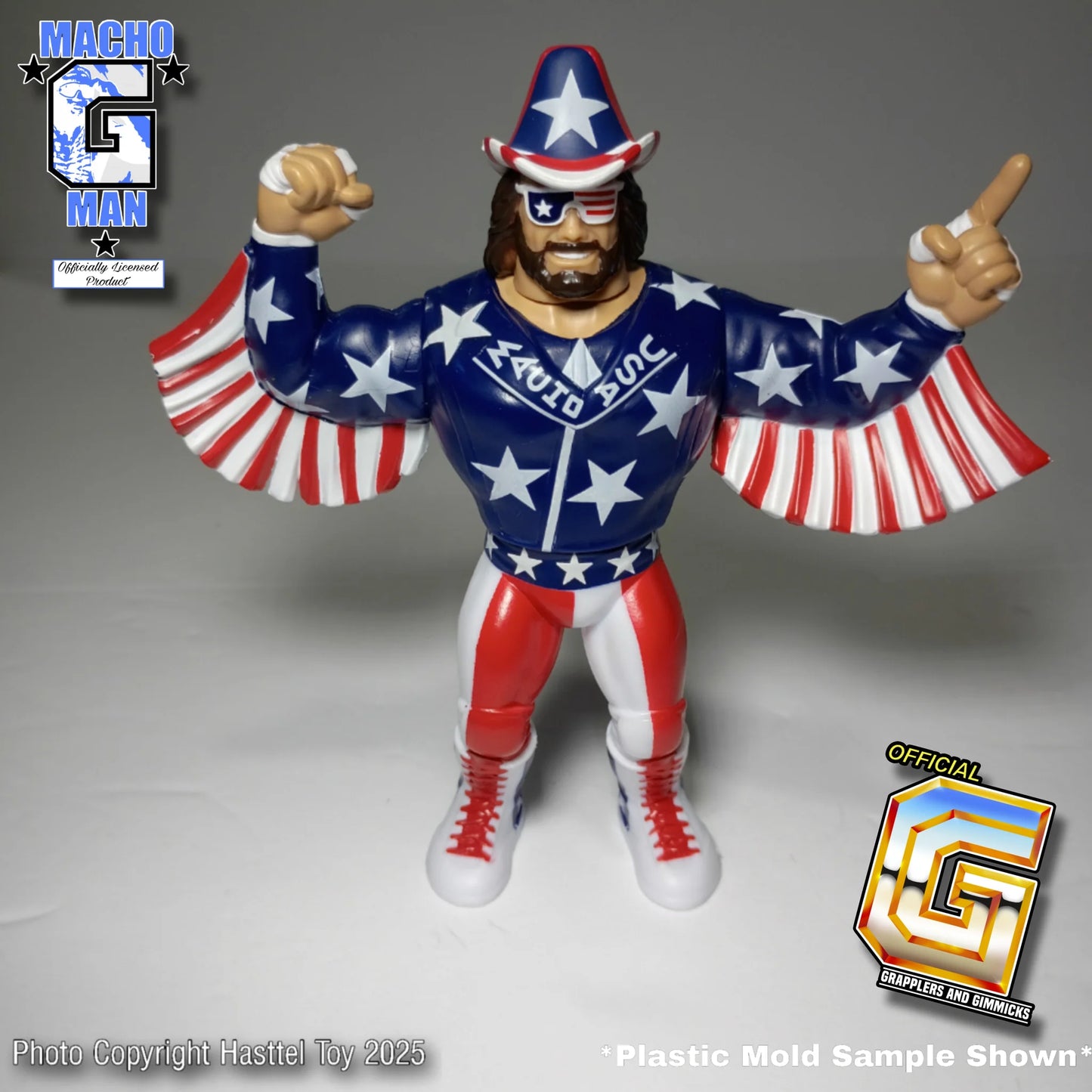 2025 Hasttel Toy Grapplers & Gimmicks Macho Man Randy Savage [USA Edit ...