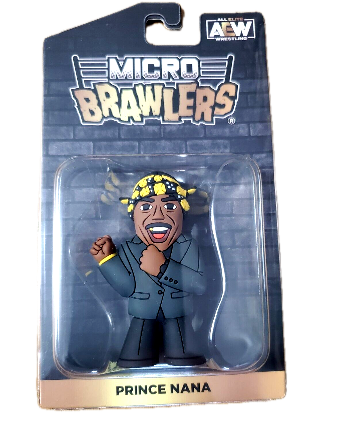 2024 AEW Pro Wrestling Tees Crate Exclusive Prince Nana Micro Brawler ...