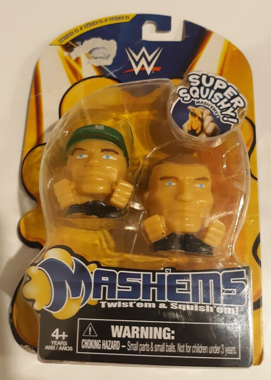 2014 WWE Tech 4 Kids Mash'ems Series 2 2-Pack: John Cena & Randy Orton ...
