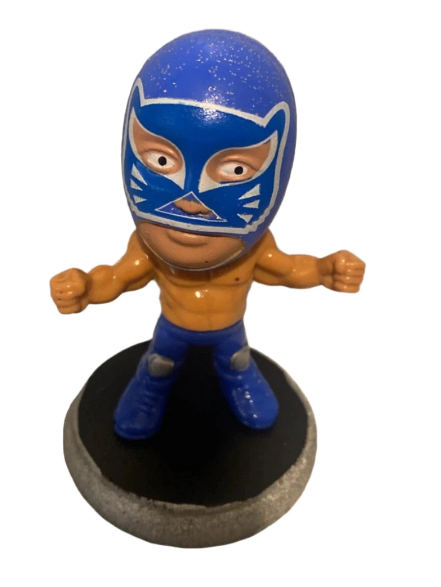 2.75" Mexican Bootleg/Knockoff Little Big Head Blue Panther – Wrestling ...