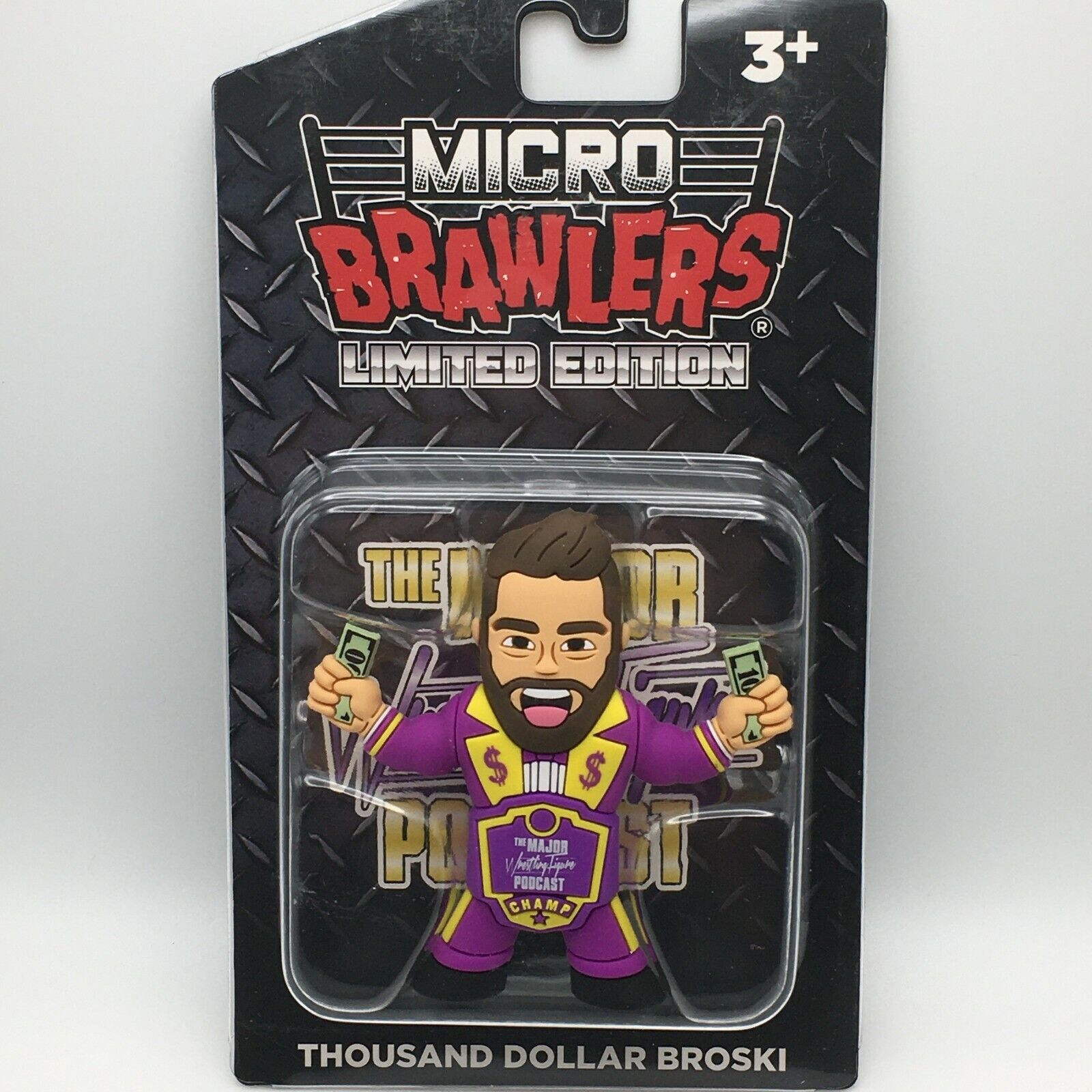 2021 MWFP Pro Wrestling Tees Micro Brawlers Thousand Dollar Broski ...