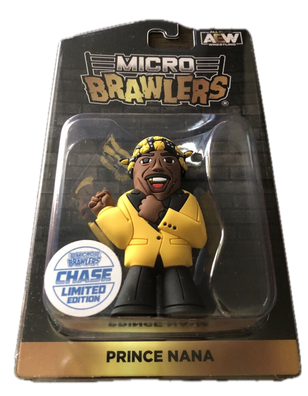 2024 AEW Pro Wrestling Tees Crate Exclusive Prince Nana Micro Brawler ...