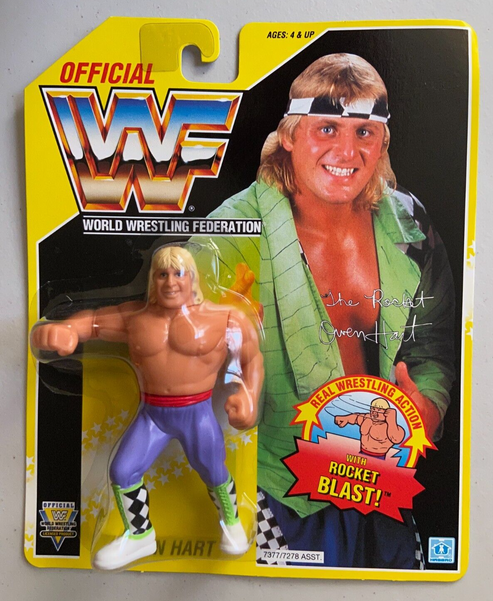 1993 WWF Hasbro Series 7 Owen Hart with Rocket Blast! – Wrestling ...