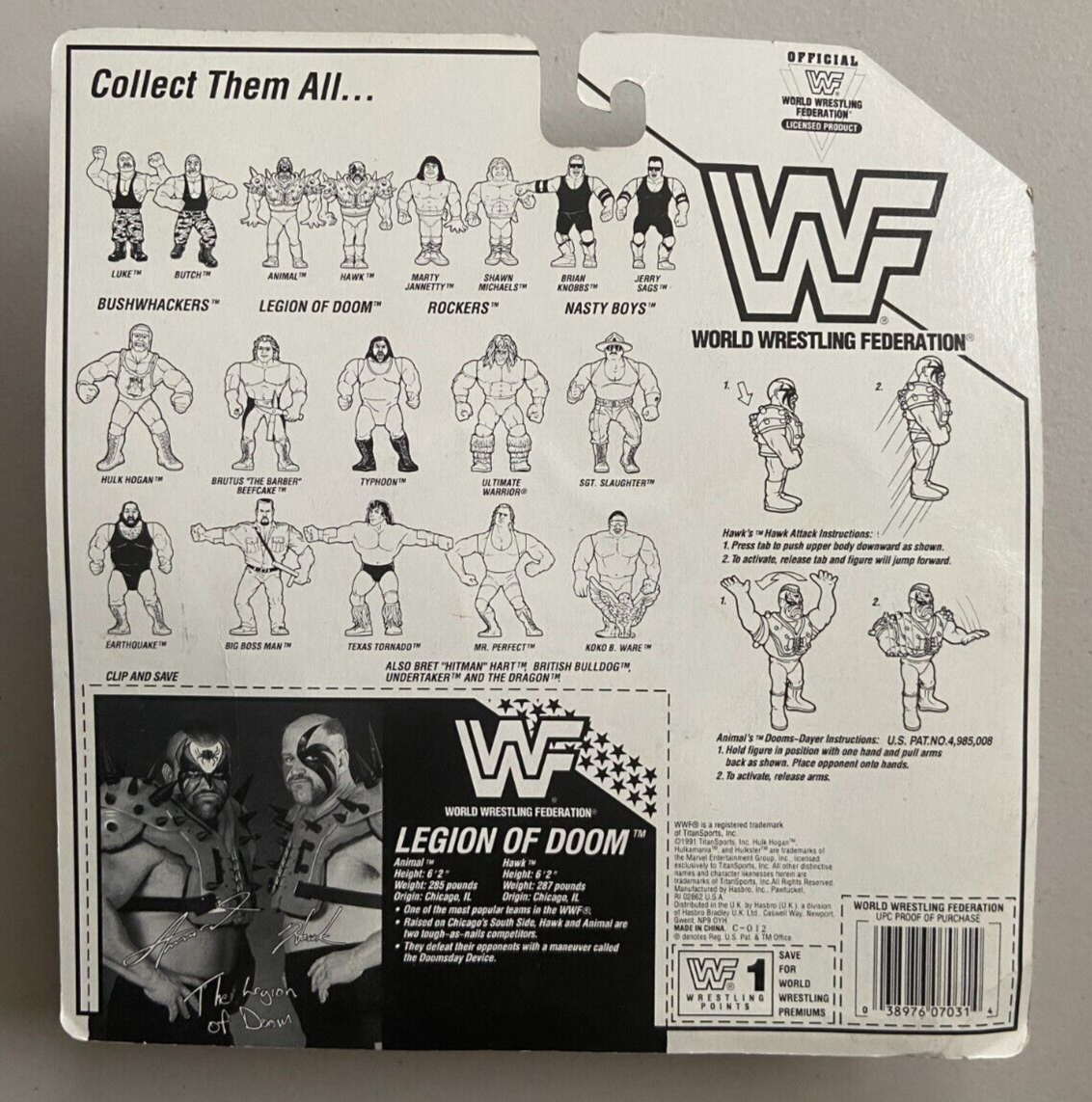 Hasbro WWF Wrestling Action Figures – Page 2 – Wrestling Figure Database