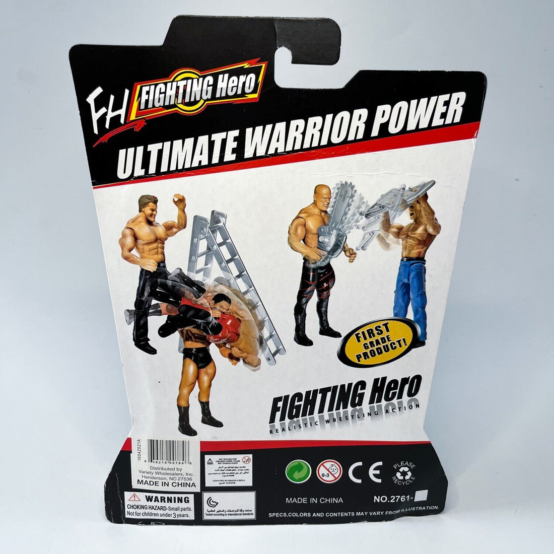 Ultimate Warrior Power FIGHTING Hero Bootleg/Knockoff Undertaker ...